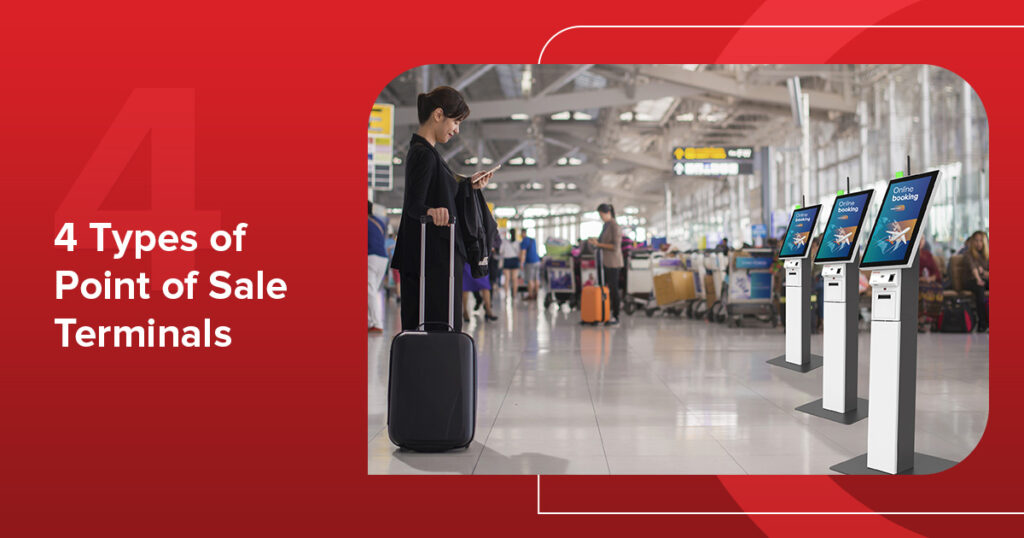 Dynamic Point of sale POS terminals For total adaptability